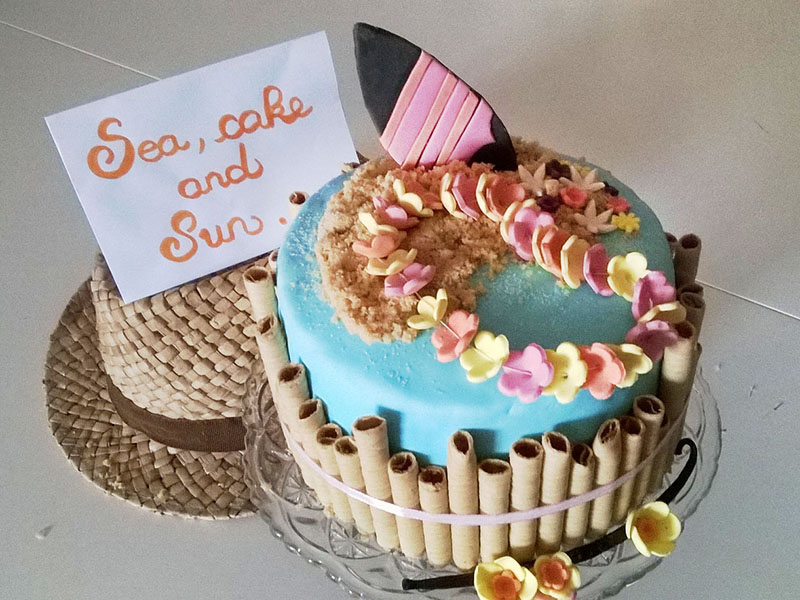 Le gâteau polynésien de Saïda - Féerie cake