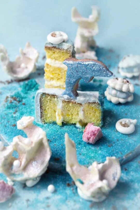 Sous L'océan : Molly Cake aux fruits de la passion