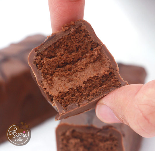 Oh Yes ! Les barres moelleuses fourrées au chocolat - Féerie Cake