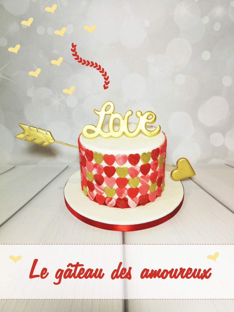 Saint-Valentin - Féerie cake