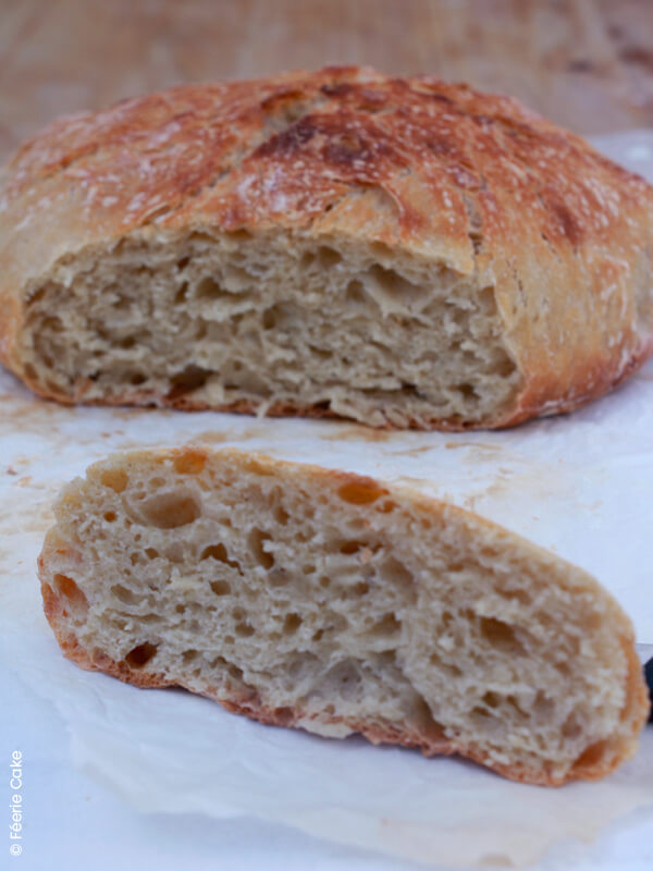 Pain sans pétrissage - Féerie cake