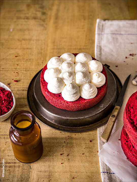 Le gâteau red velvet