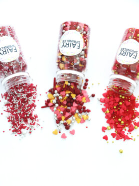 La décoration de gâteau avec des sprinkles - Féerie cake