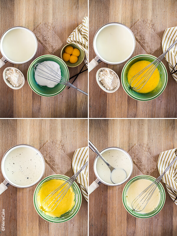 La crème chiboust - Féerie cake