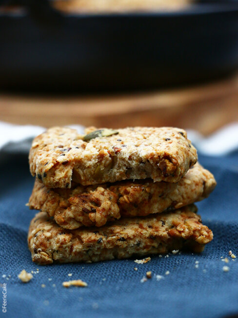 Biscuits aux graines - Féerie cake